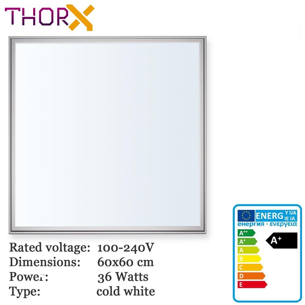 ThorX 60x60 cm Ultraslim LED Panel - 36 W, 3000 Lm... – Vicedeal