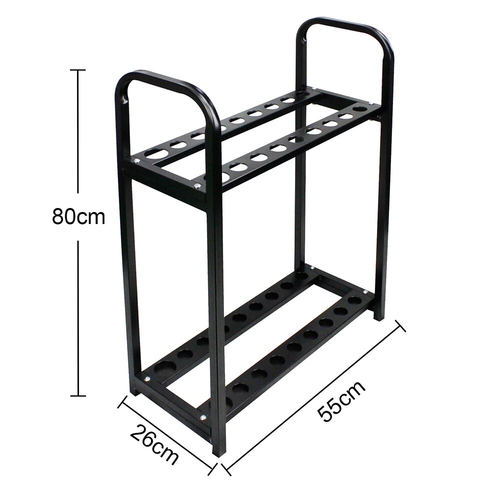 Golf Club Display Rack Metal Shelf Organizer Stand... – Grandado