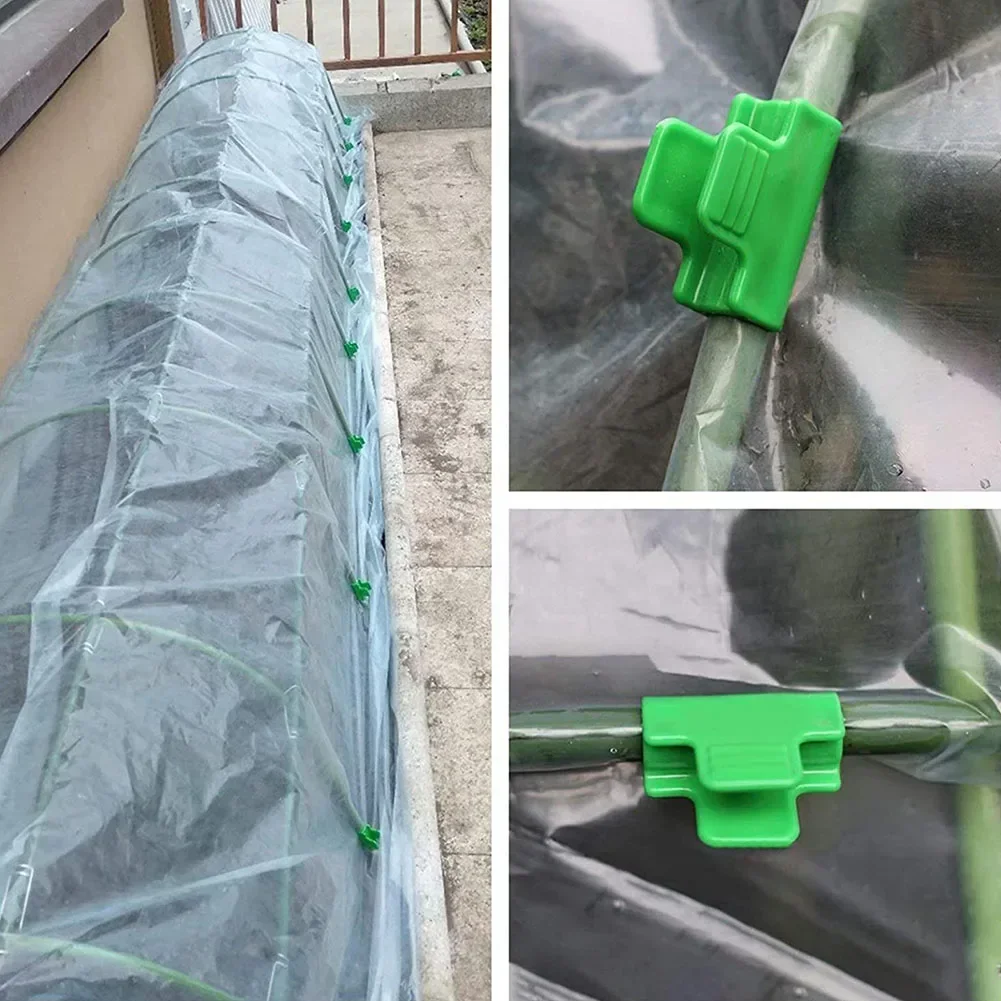 50PCS Greenhouse Clamp Film Row Covers Netting Tun... – Grandado