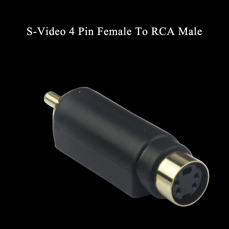 2 STUKS Mini DIN 4 p S-video 4Pin Mannelijke Vrouw... – Grandado
