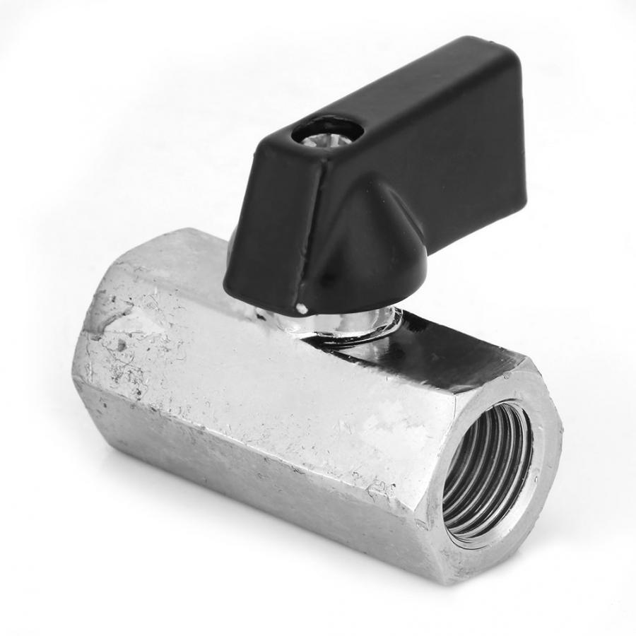 1Pcs G1/4 Ball Valve Mini Brass Plated Chromium Fe... – Grandado