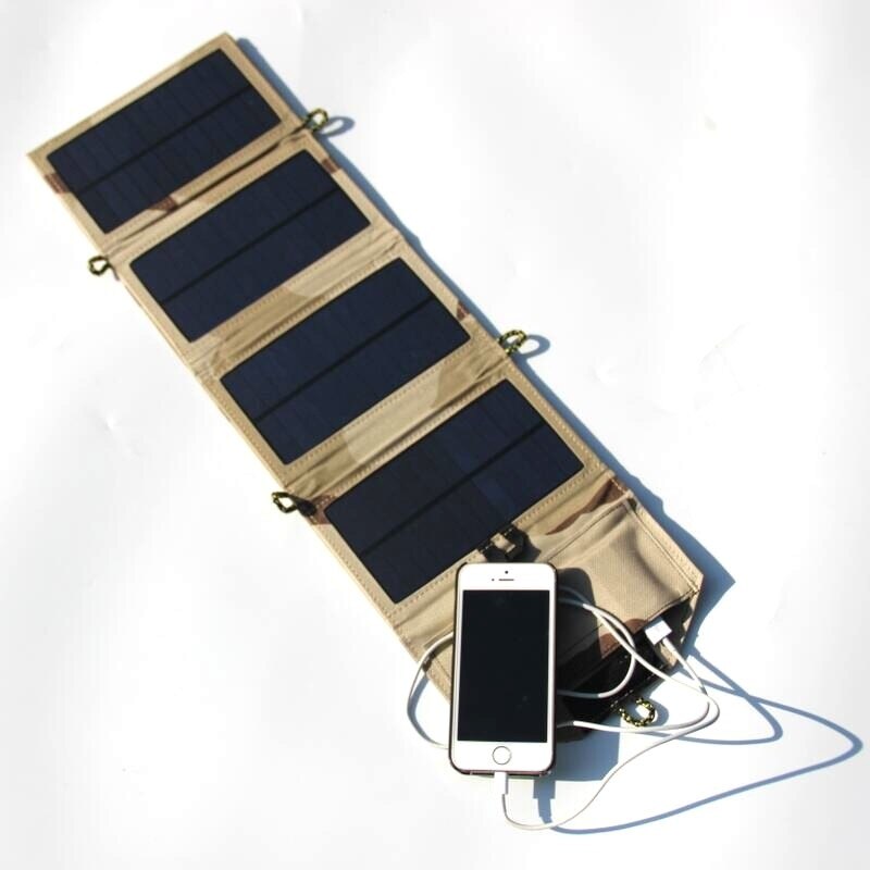 7W 5V Outdoor Foldable Solar Panel Charger For Iph... – Vicedeal