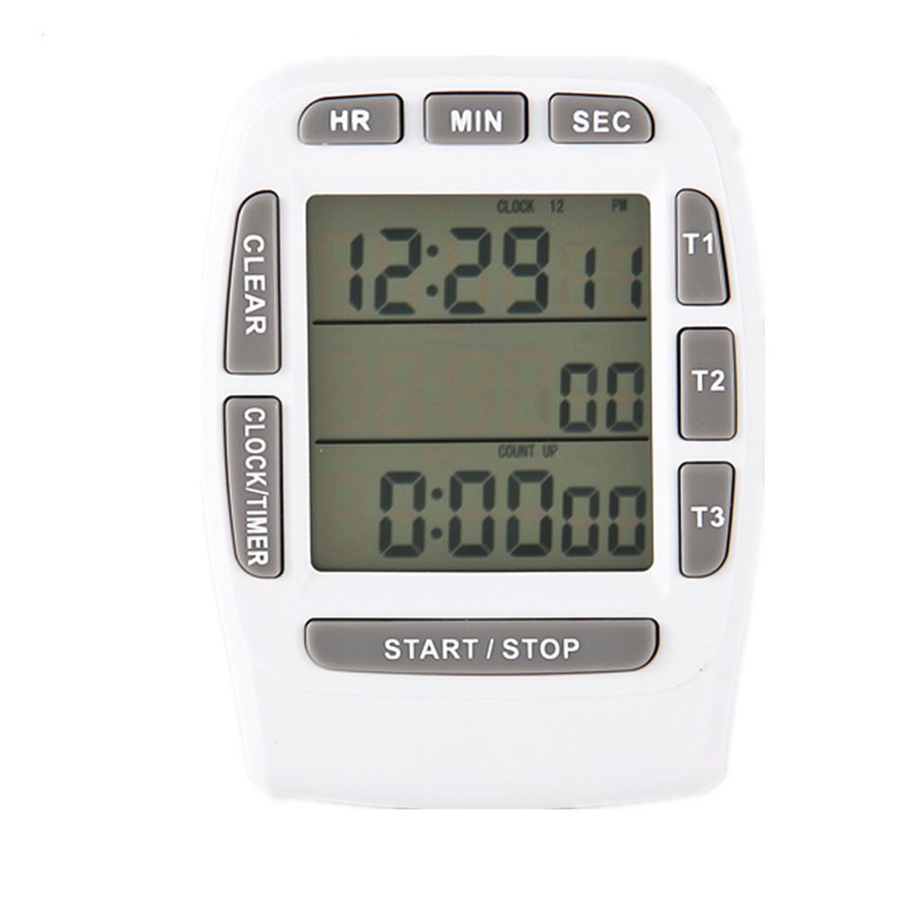 3 Channel Digital Kitchen Timer With Large Lcd Dig... – Vicedeal