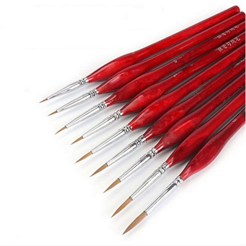 Pincel de nailon para pintar por números, pincel E... – Grandado