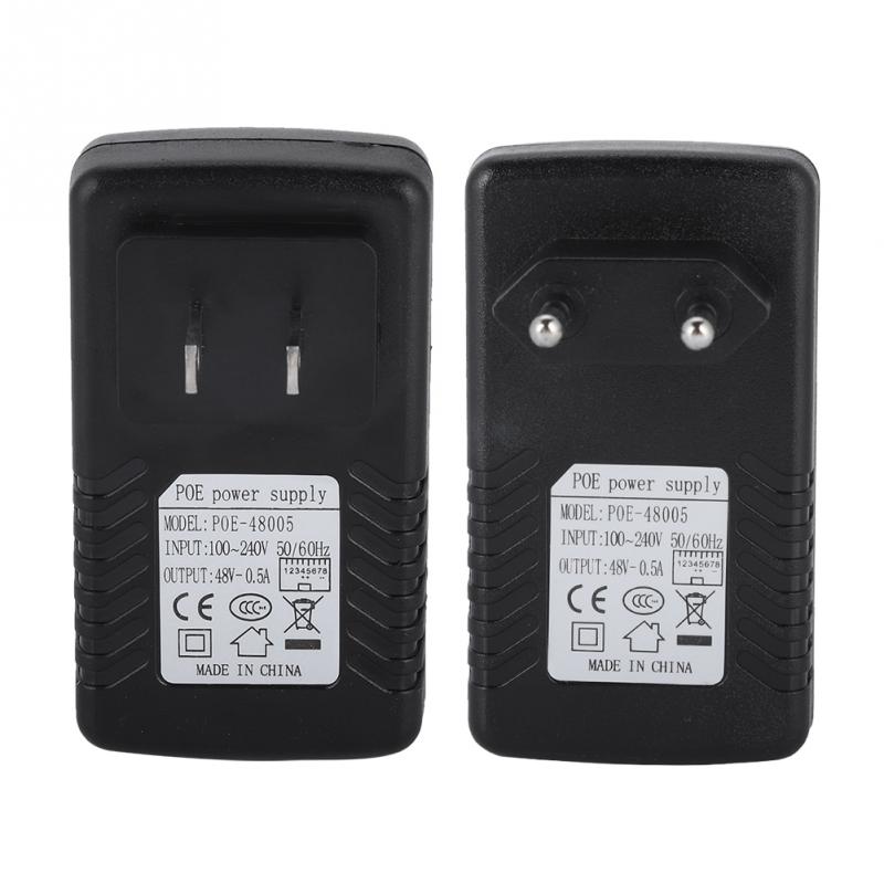 48V/0.5A POE Wall Plug Injector Ethernet Adapter P... – Grandado
