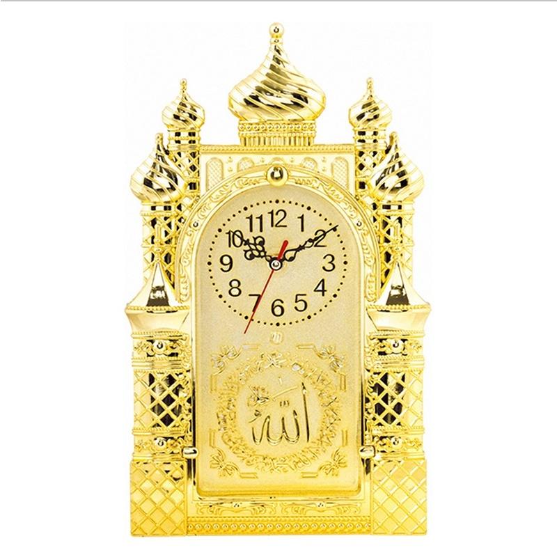 Islamic Wall Clock Masjid Mosque Allah Shahadah Ar... – Grandado