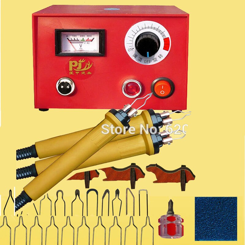 EU plug 50W 3 pcs pyrography pen+20 pcs blade pyro... – Grandado