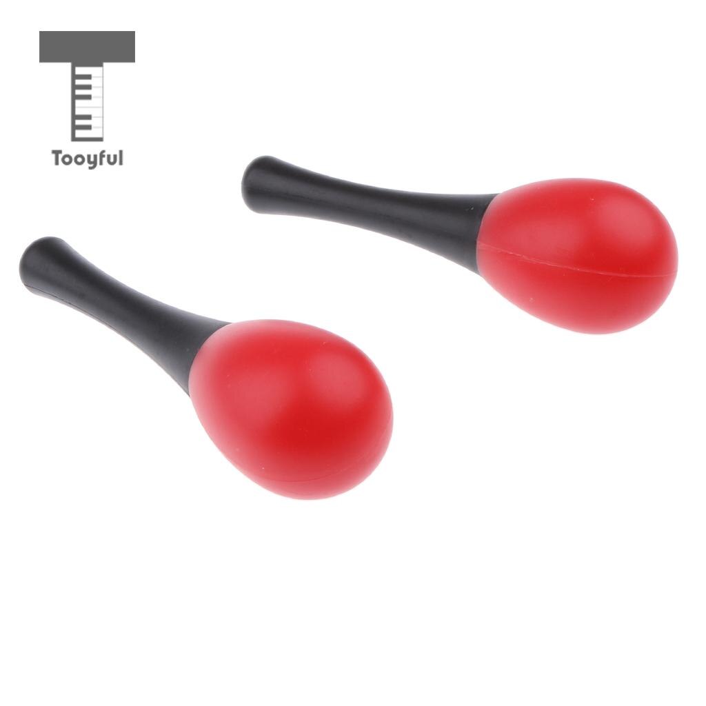 2 Pieces Plastic Maraca Hand Shaker Percussion Ins... – Grandado