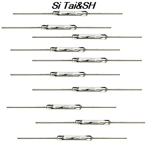 10pcs N/O Reed switch Magnetic Switch 2 * 14mm Nor... – Vicedeal