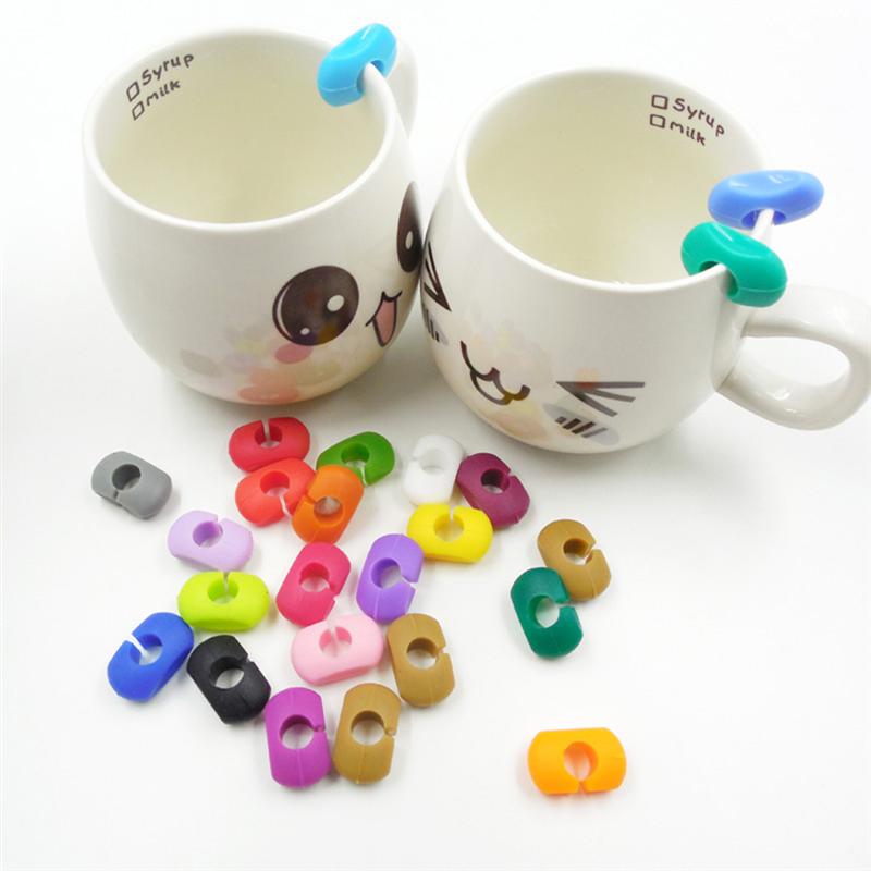 24pcs Silicone Wine Glass Mark Cup Label Sign Wine... – Grandado