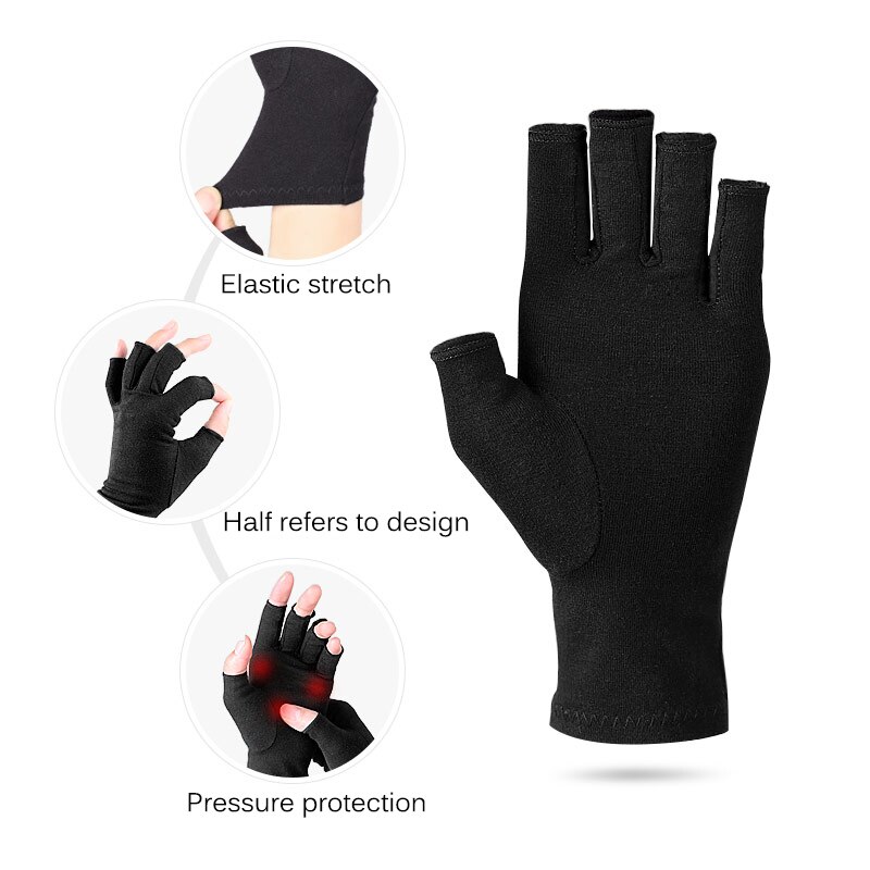 1 Pair Adult Rheumatoid Compression Hand Glove For... – Grandado