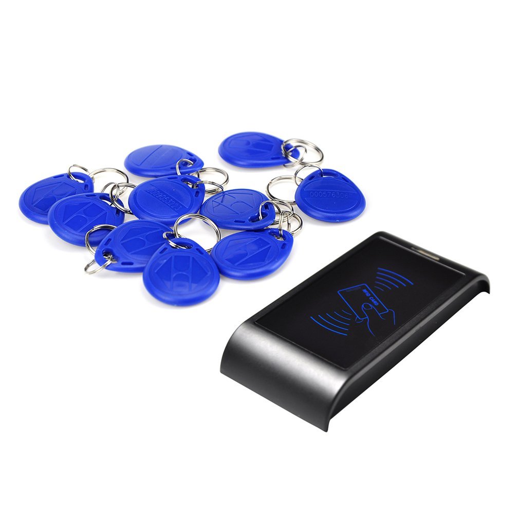 Q8W-ID Black ID Card Reader ID Card Access Control... – Grandado