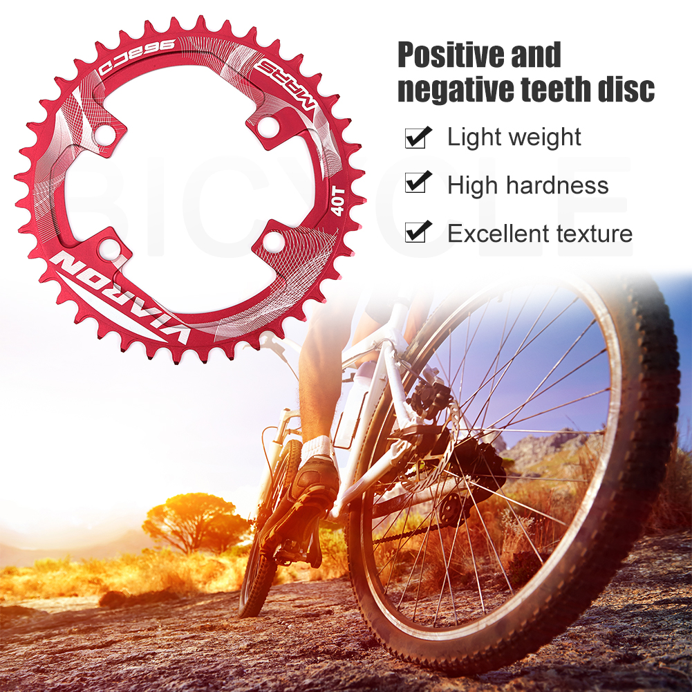 MTB 96BCD Positive Negative Chain Ring 32T 34T 36T... – Grandado