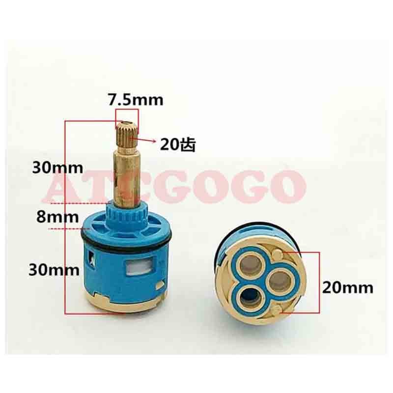 Shower room faucet cartri accessories ceramic plat... – Grandado