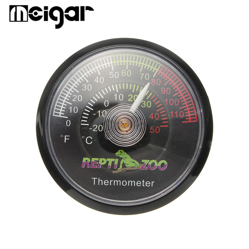Round Reptile Vivarium Temperature Meter Tortoise ... – Grandado