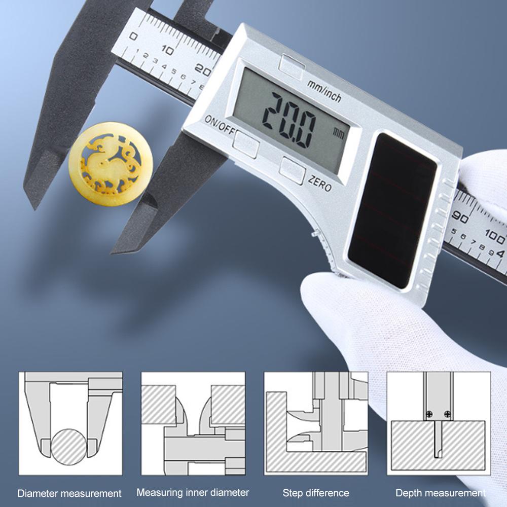 Solar/Battery Electronic Digital Display Caliper 1... – Vicedeal