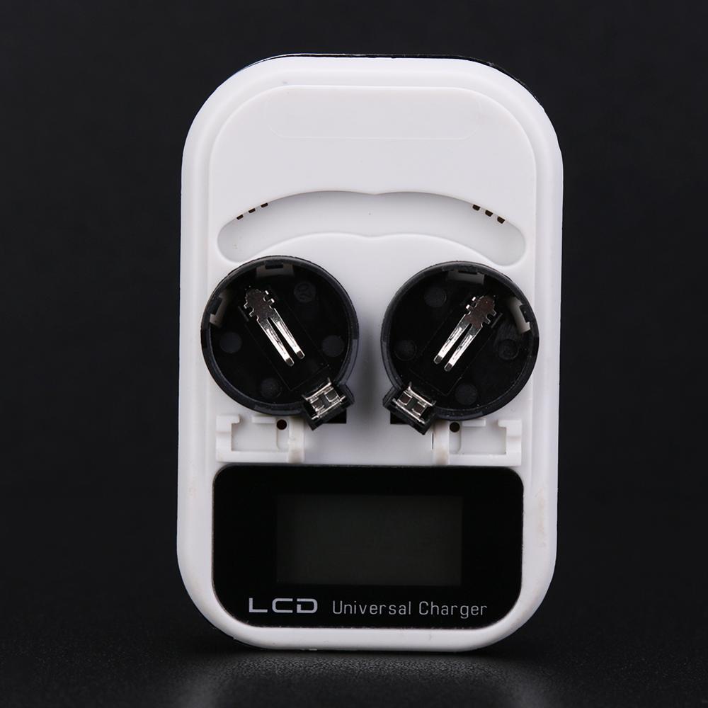 3.6V LCD EU Plug Button Battery Charger Recharging... – Grandado