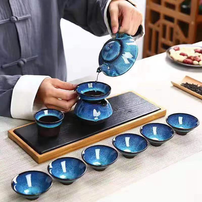 Porcelain Gongfu Tea Set Chinese Gongfu Tea Pot Se... – Grandado