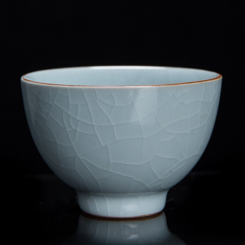 Large Ru Kiln Master Cup Open Piece Can Raise Kung... – Grandado