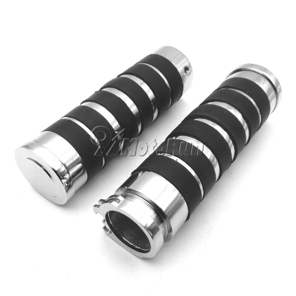 1" Inch Aluminum Chrome Hand Grips For Harley Dyna... – Vicedeal