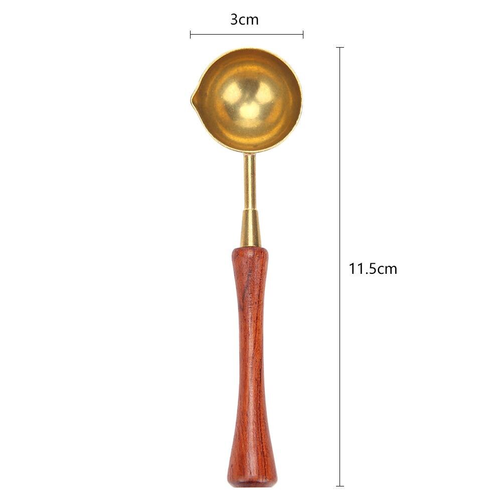 Messing vuurwaszegel stempel koperen wasstok vinta... – Vicedeal