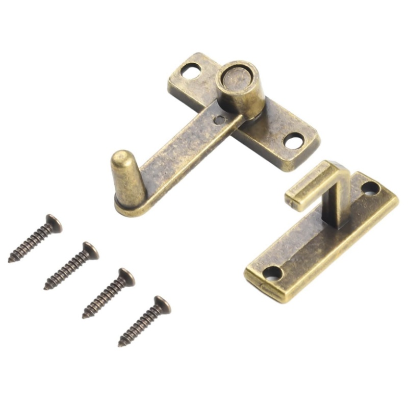 1 Set Bronze Sliding Window Door Lock Handle With ... – Grandado