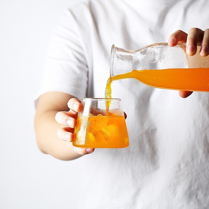 Coffee Glass Fuji Mountain Cup Ins Wind Glass Tran... – Grandado