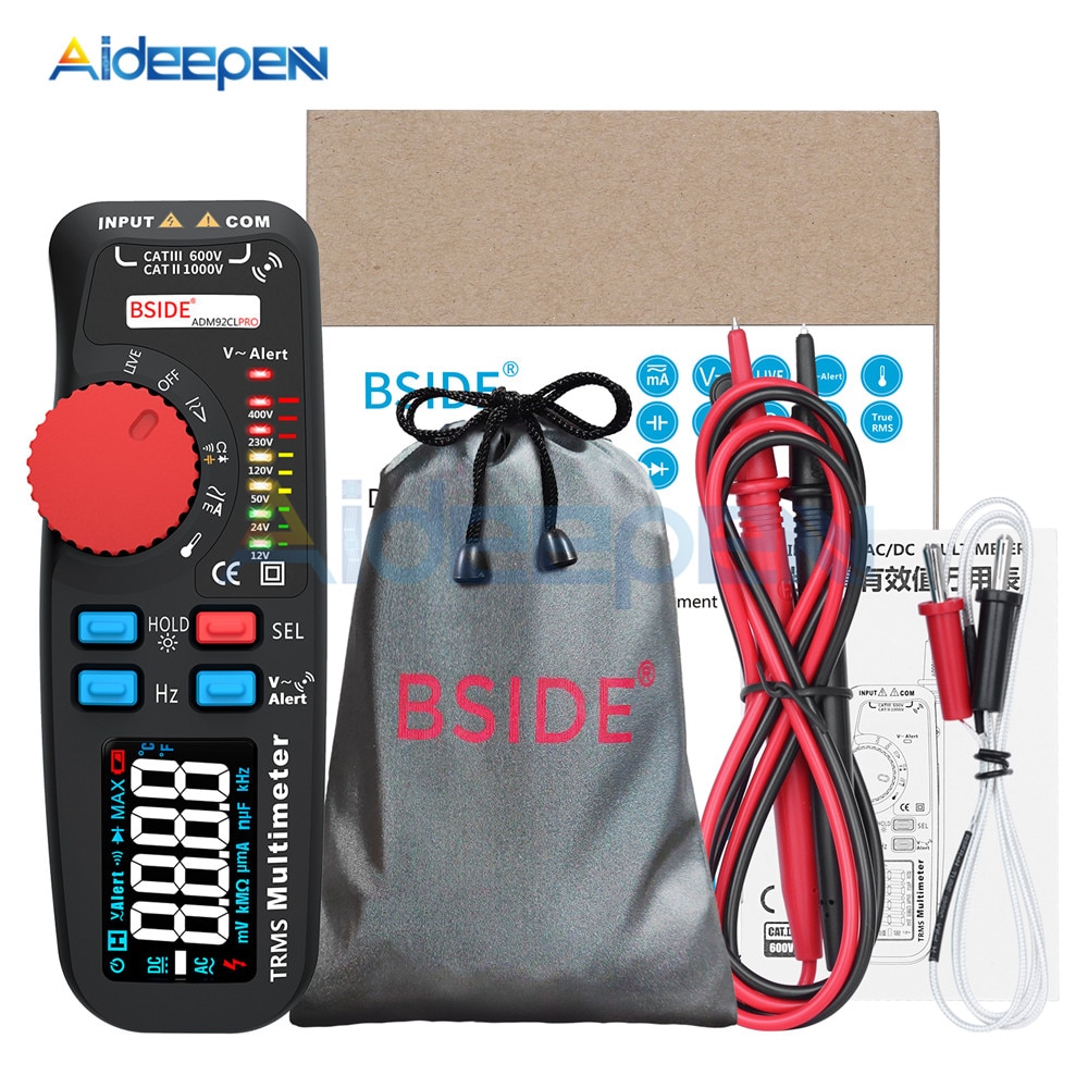 ADM92CL PRO TRMS Dual Mode Digital Multimeter Test... – Grandado