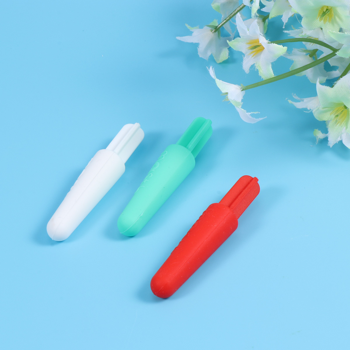 3pcs Ear Picks Household Silicone Soft Portable Co... – Grandado