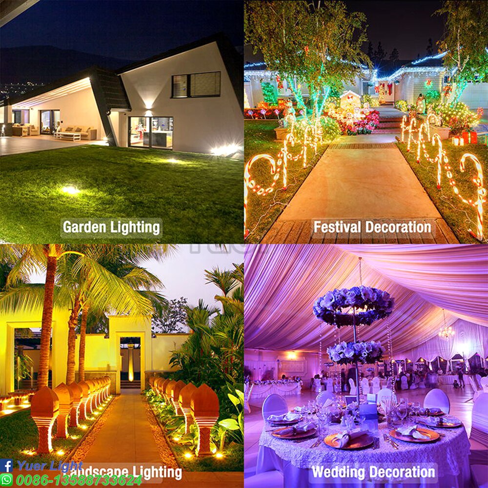 Mini Disco IP66 APP LED Flood Light 100W LED Par R... – Grandado