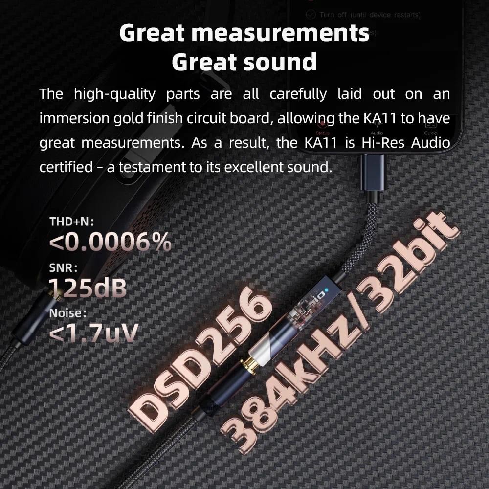 FiiO JadeAudio KA11 USB DAC AMP Headphone Amplifie... – Grandado