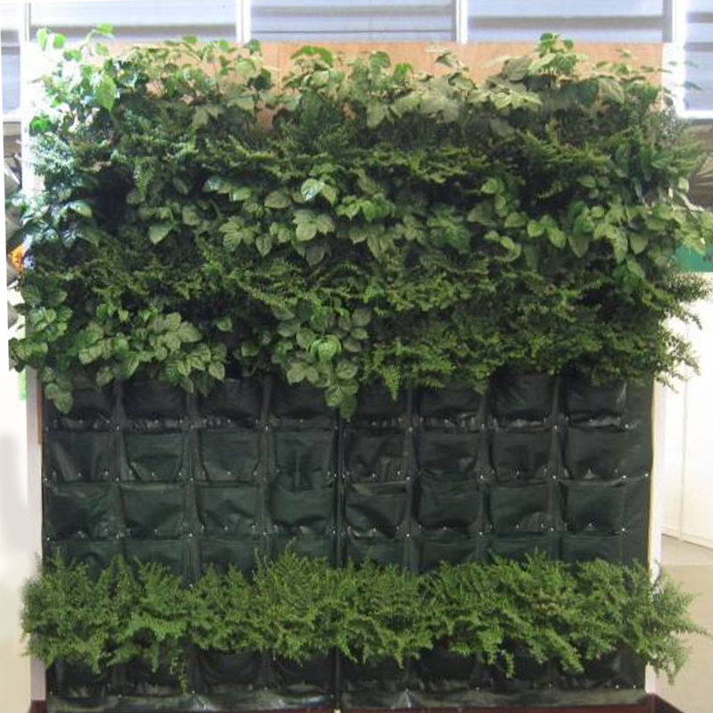 18 Pockets Vertical Garden Wall Planter Flower Pot... – Vicedeal