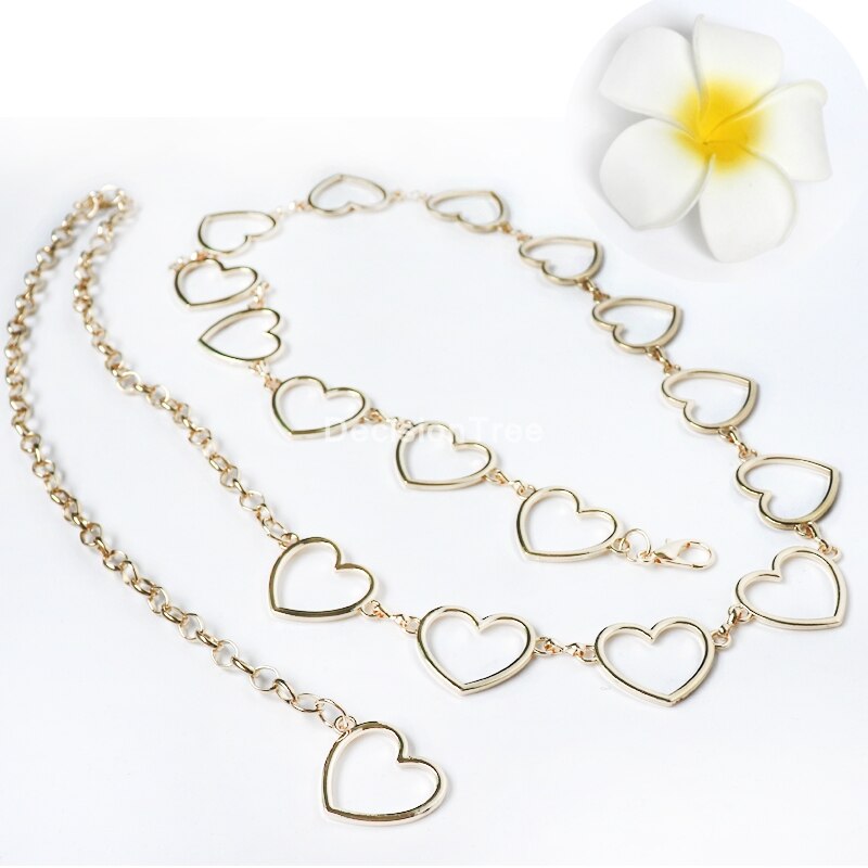 2022 hanfu belt metal chain women's gold / sil... – Grandado