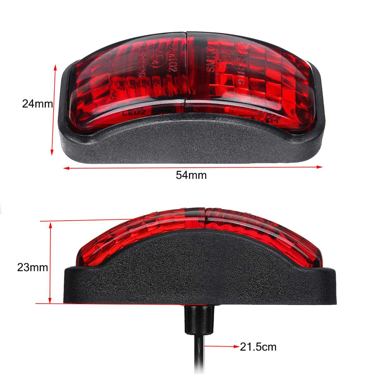 10Pcs 12V 24V Led Auto Truck Zijmarkeringslamp Ont... – Grandado