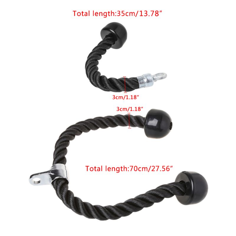 1 Pc Gym Fitness Equipment Tricep Rope Biceps Stre... – Vicedeal