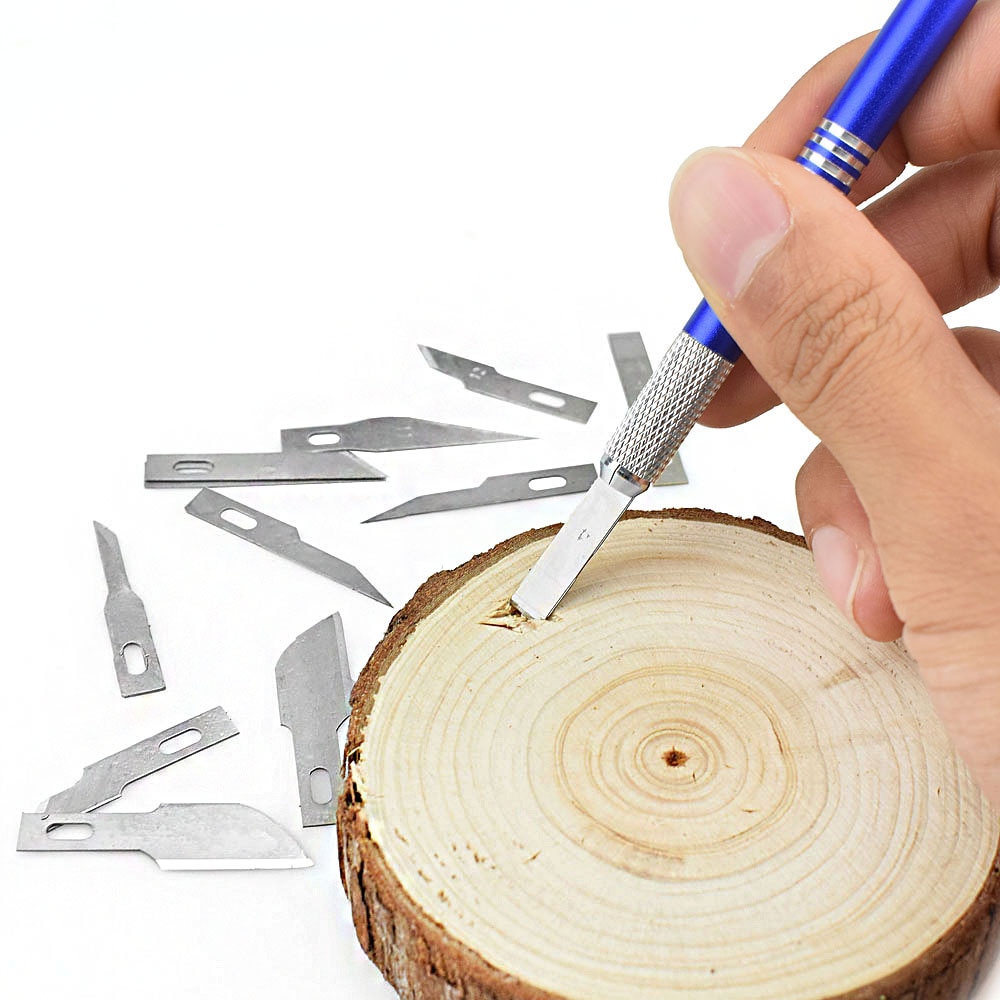 Toolour Precision Hobby Knife Set with 19 pcs Stai... – Grandado