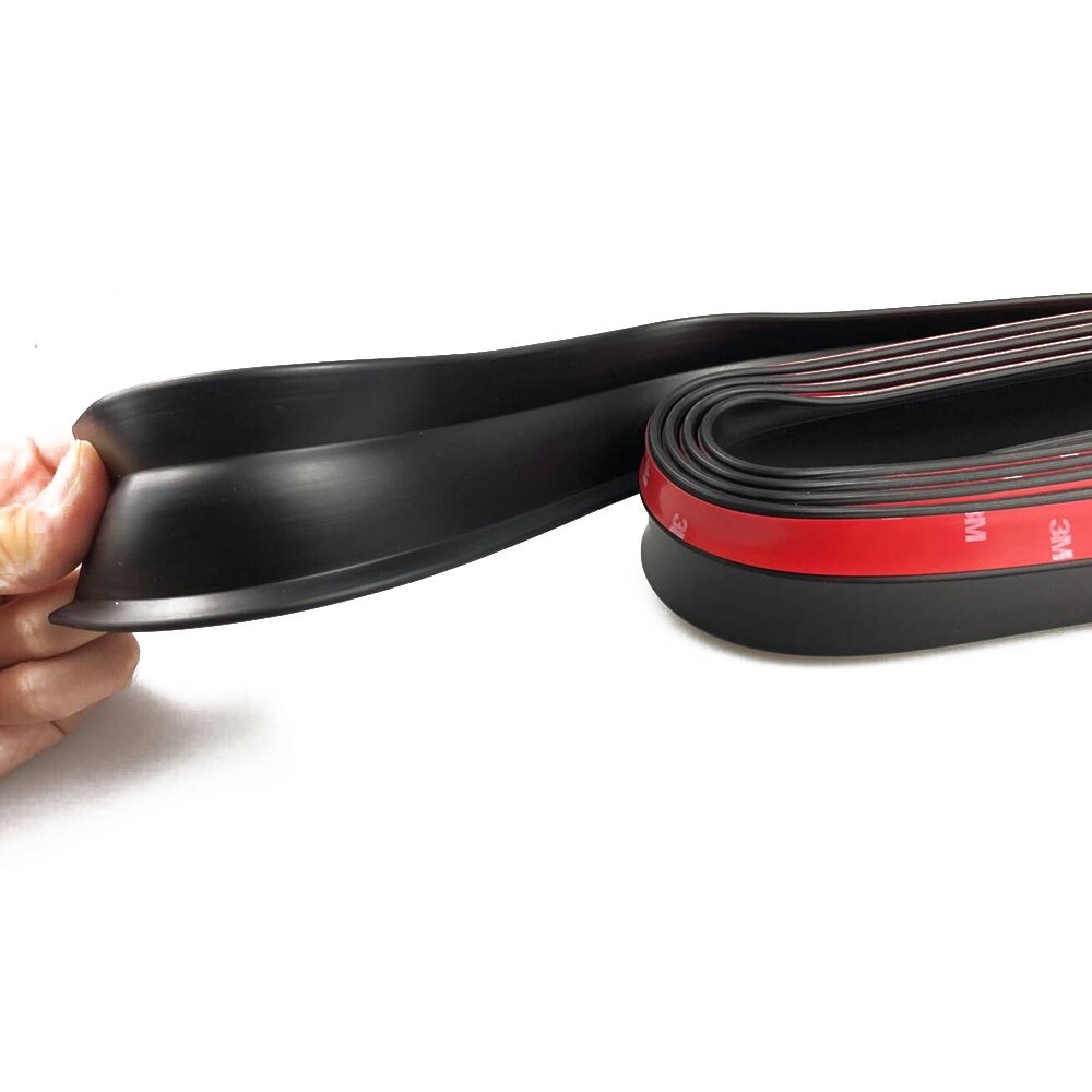 Rubber Soft Black bumper Strip Car 60mm Width 2.5m... – Vicedeal