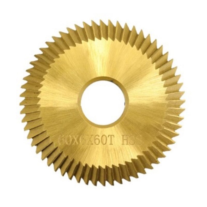 Key Cutting Blade 60X6X16X60T TiN Coating HSS Key ... – Grandado