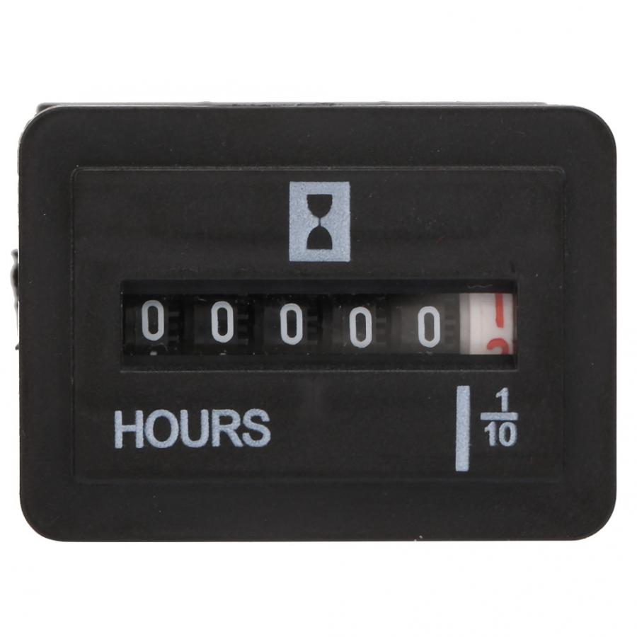 AC/DC 10-80V Quartz Hour Meter Digital 99999.9 Hou... – Vicedeal