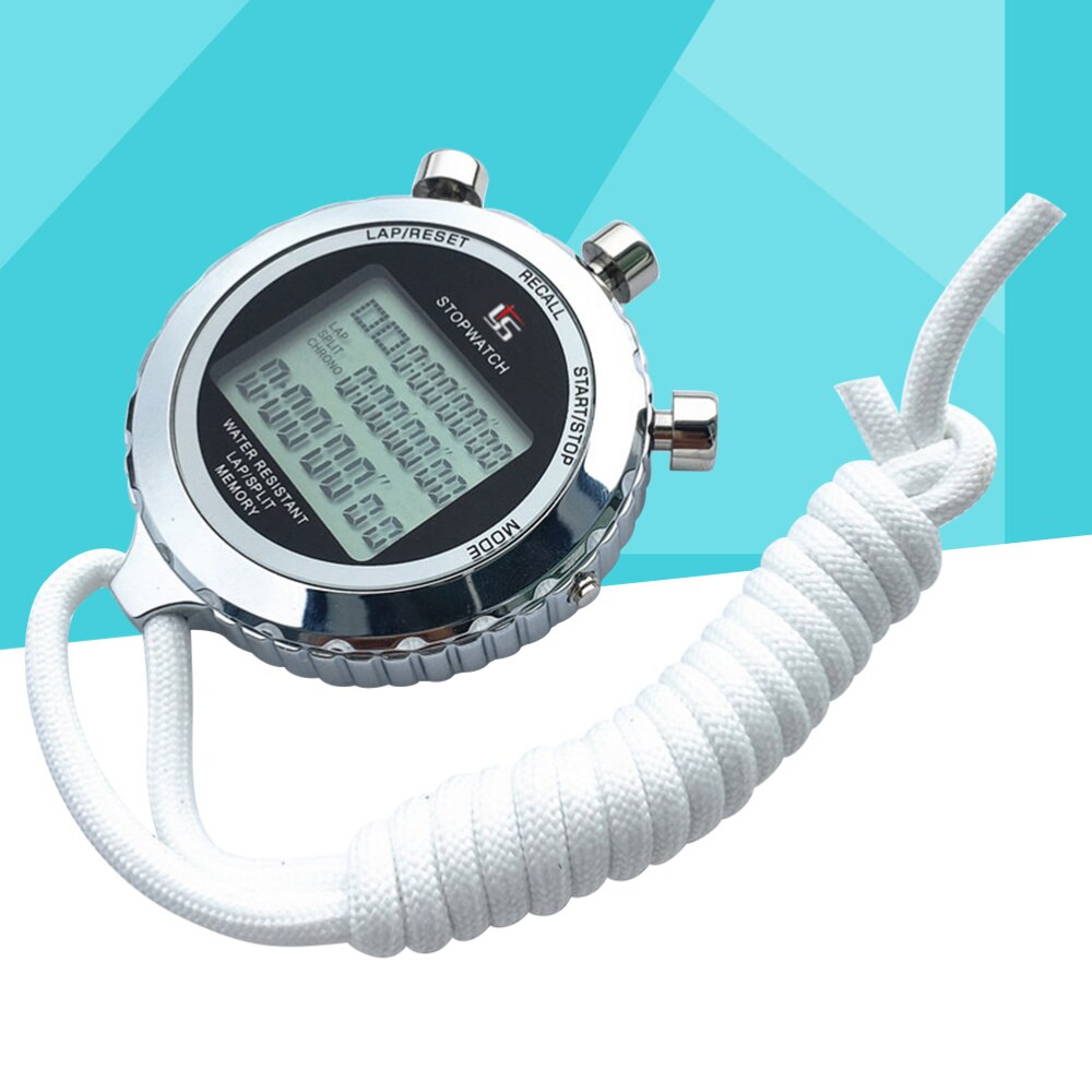 1PC Digital Timer Sport Stopwatch Handheld Electro... – Vicedeal 1PC Digital Timer Sport Stopwatch Handheld Electro... – Vicedeal