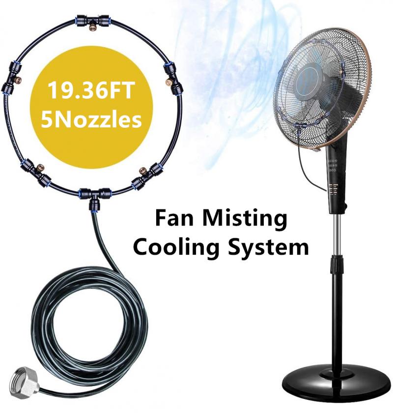 Mist Fan Ring Kit Water Sproeier Tuin Outdoor Mist... – Grandado