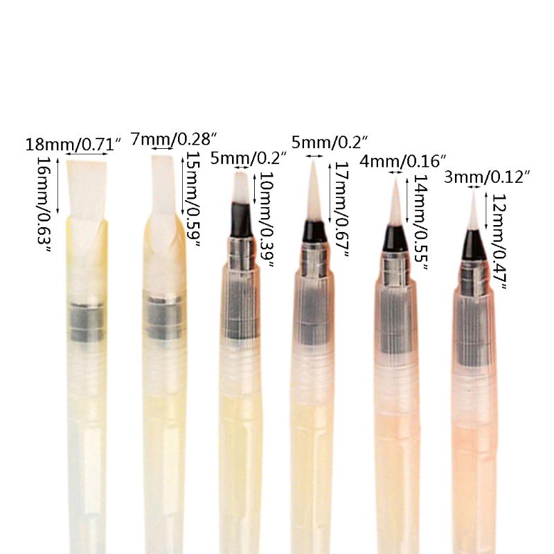 12 Piece Water Color Brush Pen Set, Watercolor Pai... – Vicedeal