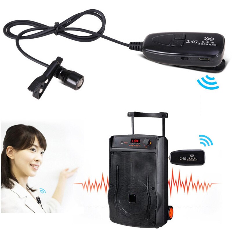 2.4G Wireless Microphone Speech Headset Megaphone ... – Grandado