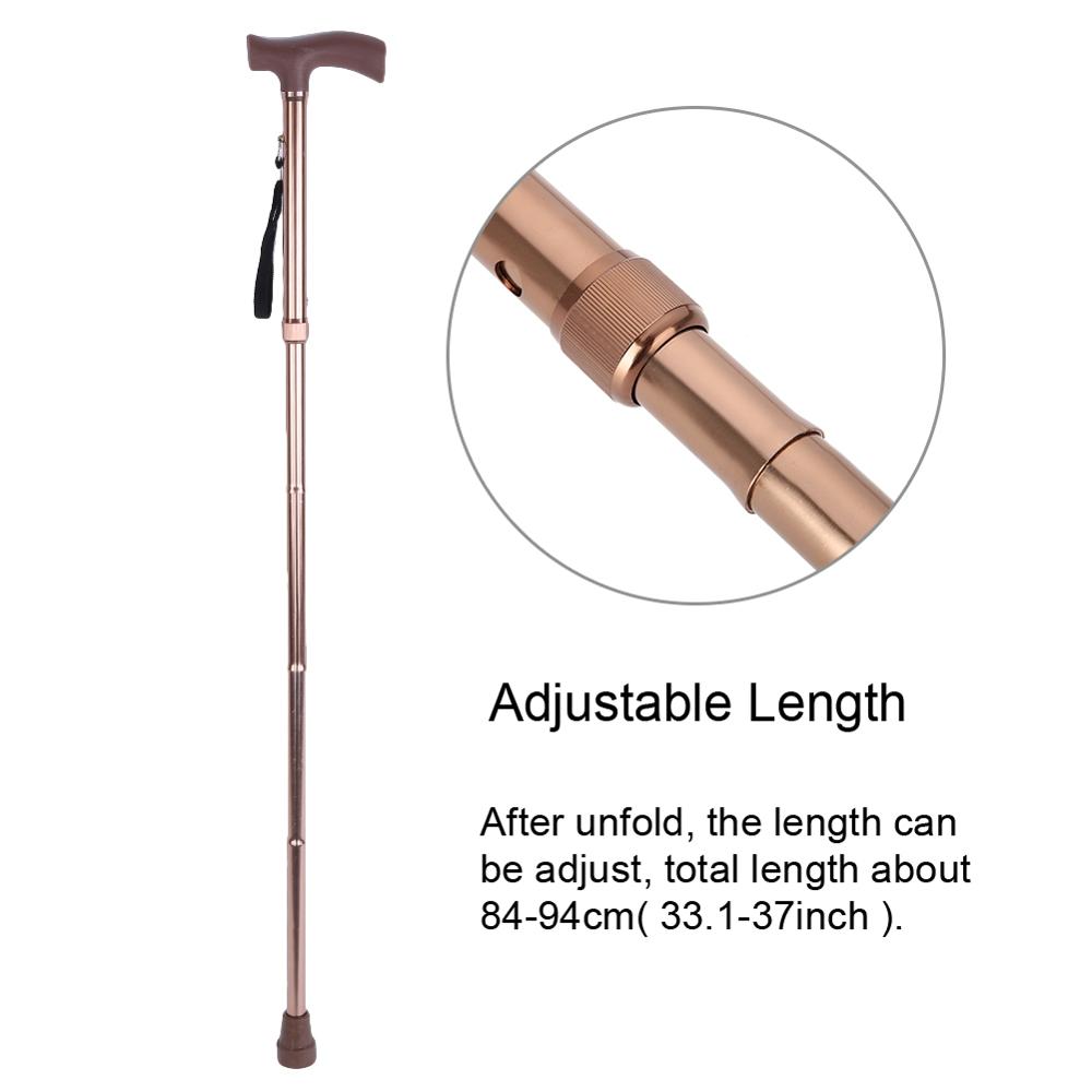 Folding Blind Guide Stick Visually Impaired Crutch... – Grandado