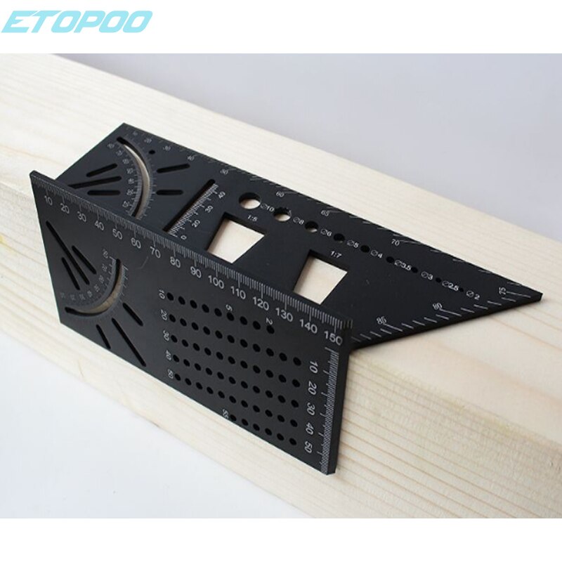 Japanese Aluminum Alloy 45 Degrees 90 Degrees Wood... – Vicedeal