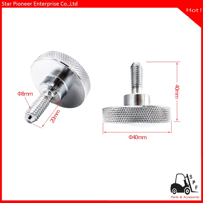 Forklift Water tank cover screw and bolts Radiator cover plate bolts ...