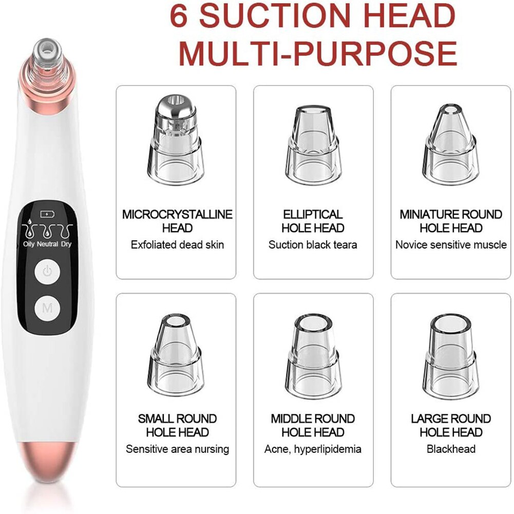 Facial Skin Blackhead Remover Extractor Nose Pore ... – Vicedeal