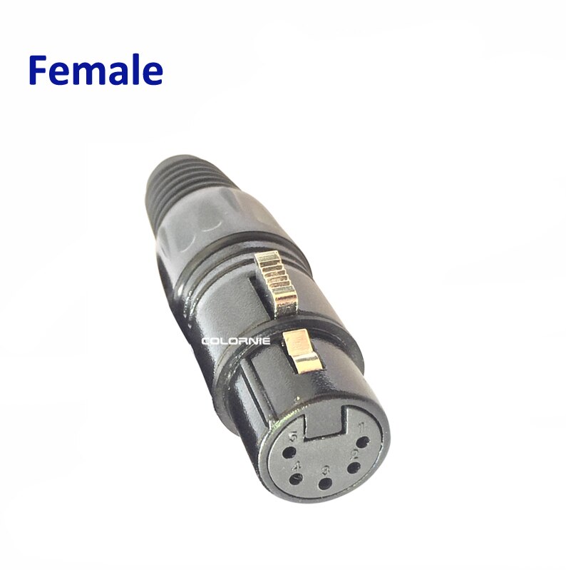 Stage lighting 5 Pin XLR Connector, MX512 Signal C... – Grandado