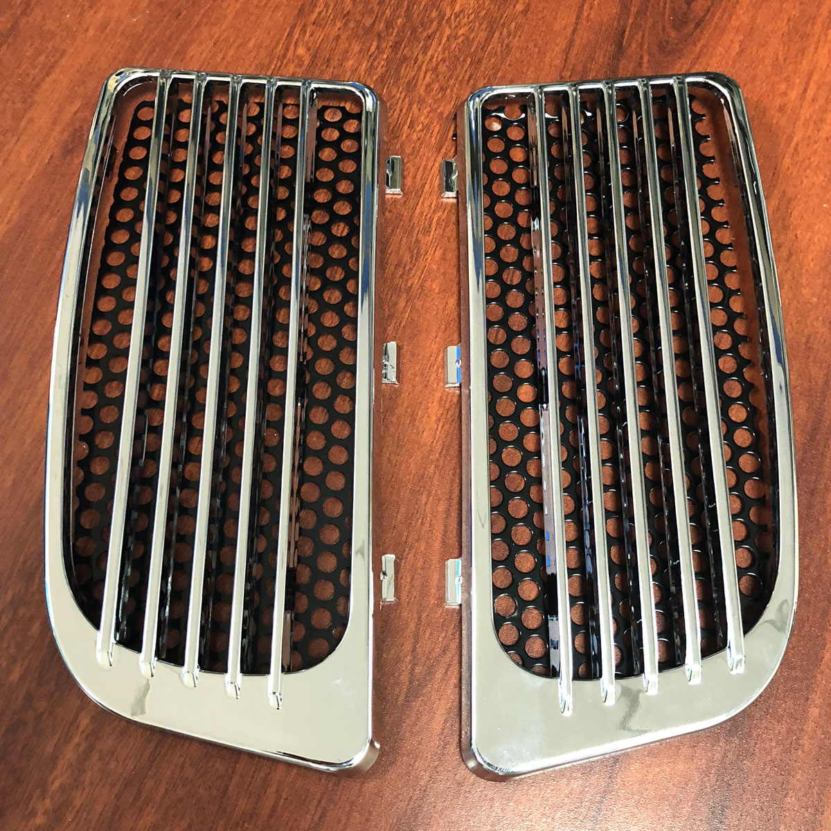 Chrome Radiator Grills & Schermen Voor Harley Tour... – Vicedeal