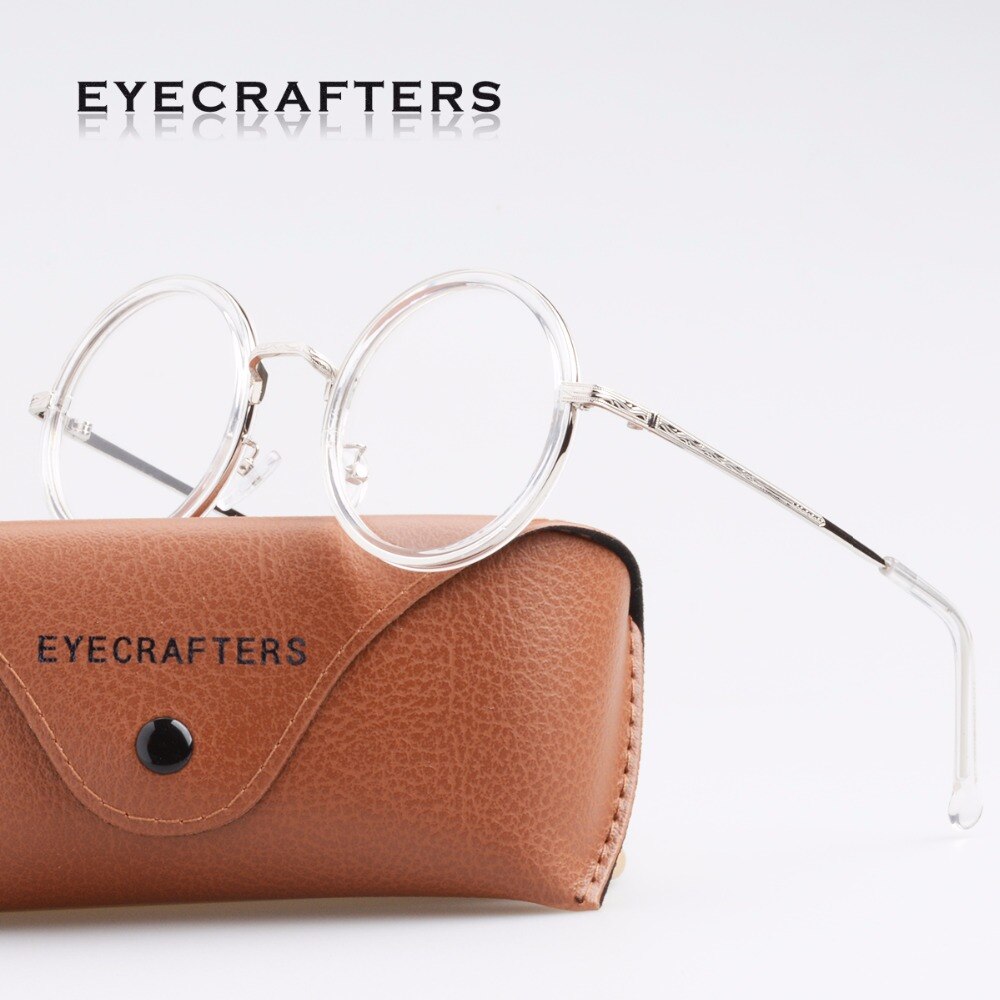 EYECRAFTERS Retro Runda Glasögonbågar - Klassiska ... – Grandado
